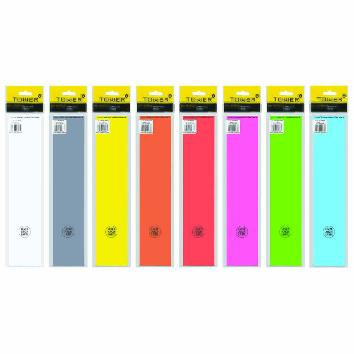 Label Lever Arch Pack 12 - Yeltech